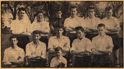 Newspaper cuttings showing 2 Clearwell football teams